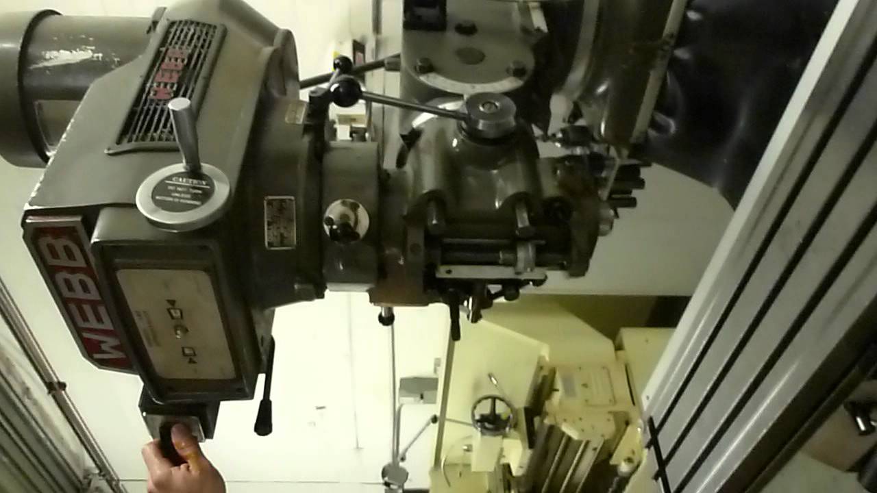 Webb 3VH Mill - YouTube