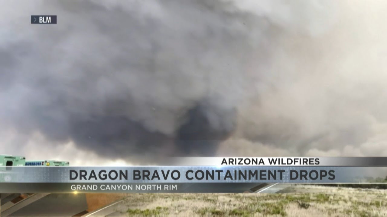 Dragon Bravo Fire drops to 8 percent containment - YouTube