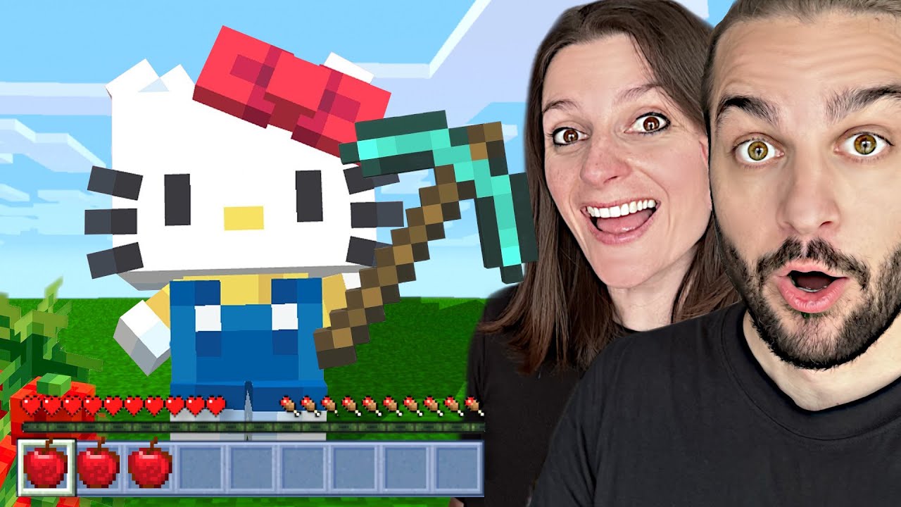 CE DLC MINECRAFT EST INCROYABLE ! ( MINECRAFT HELLO KITTY AND FRIENDS ) - YouTube