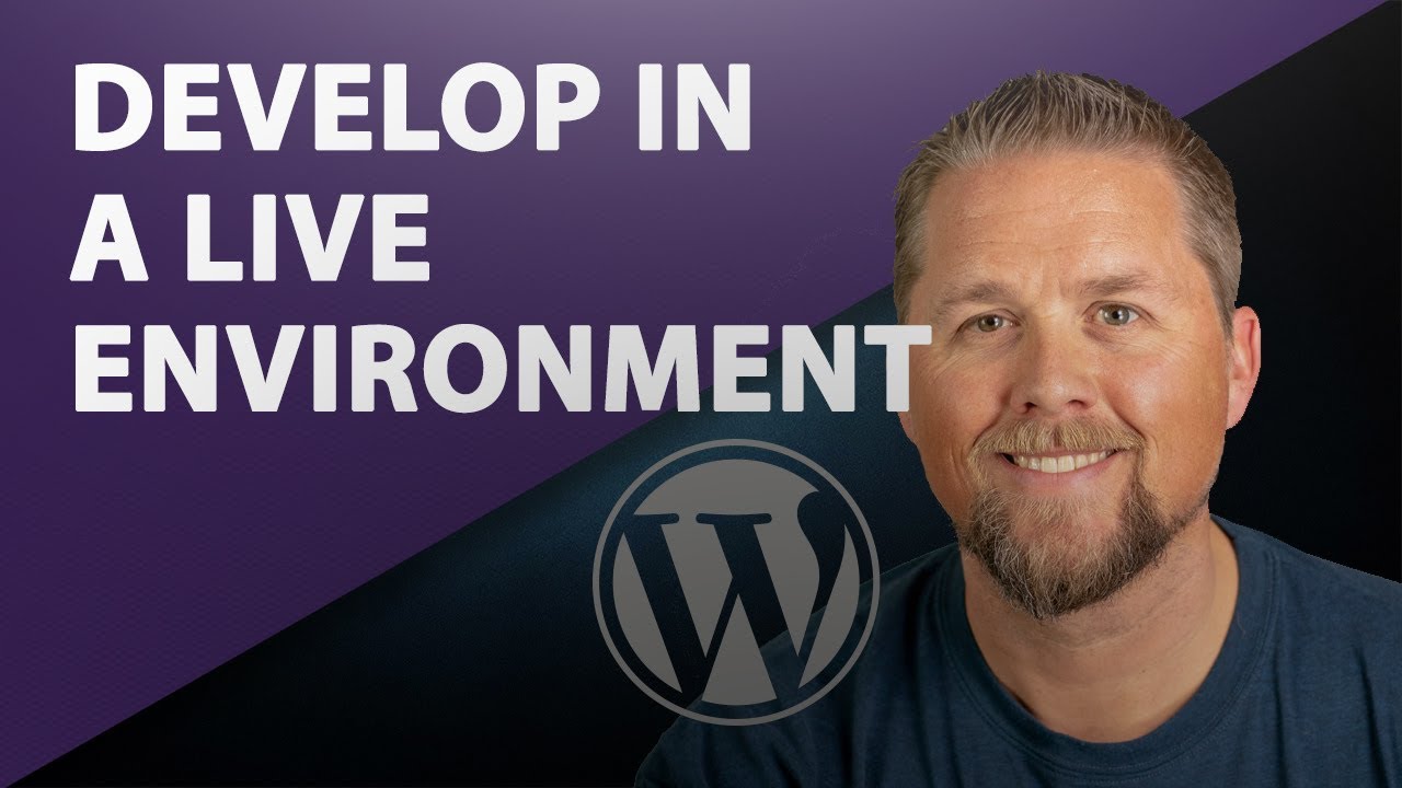 How to develop in a live environment or develop on a live website - YouTube