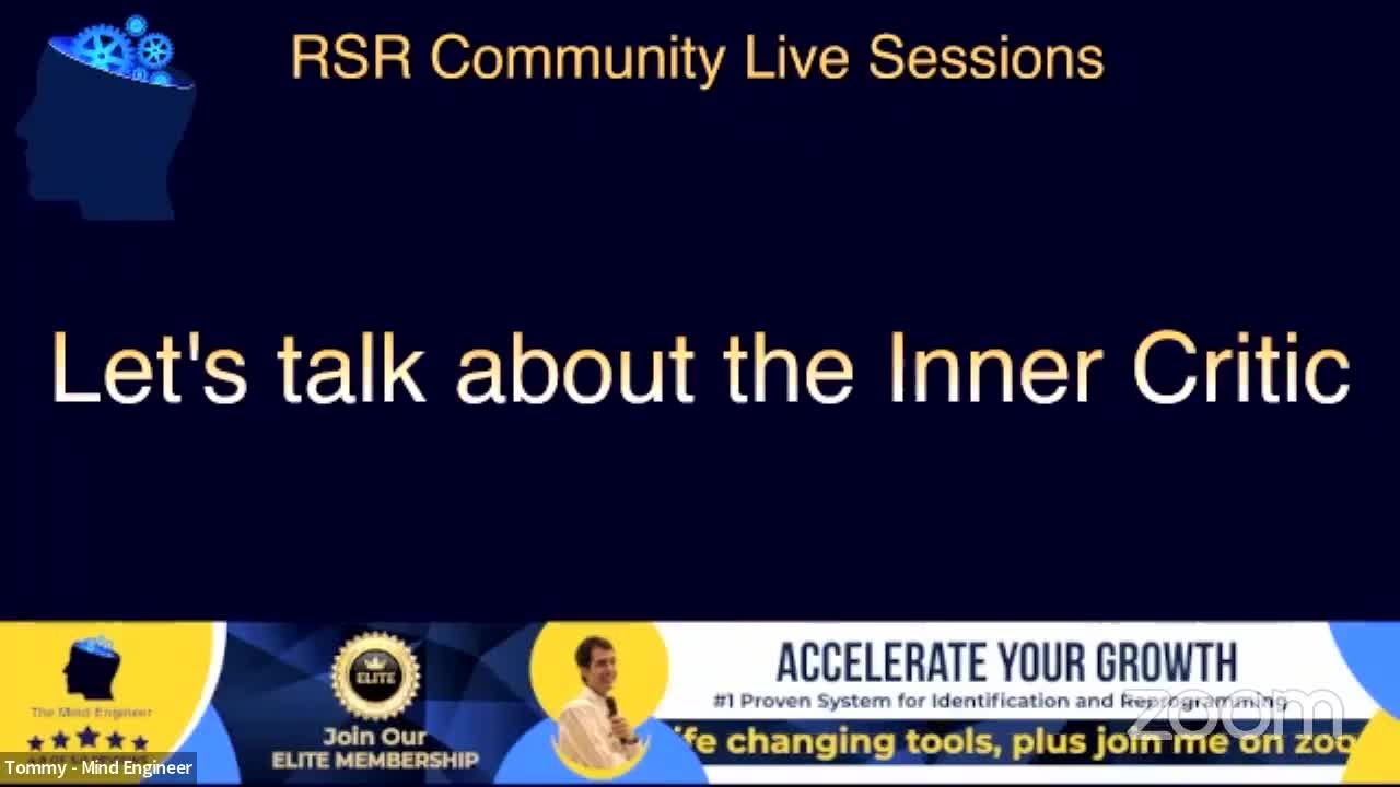 Lets talk about the Inner Critic | The Mind Engineer - YouTube