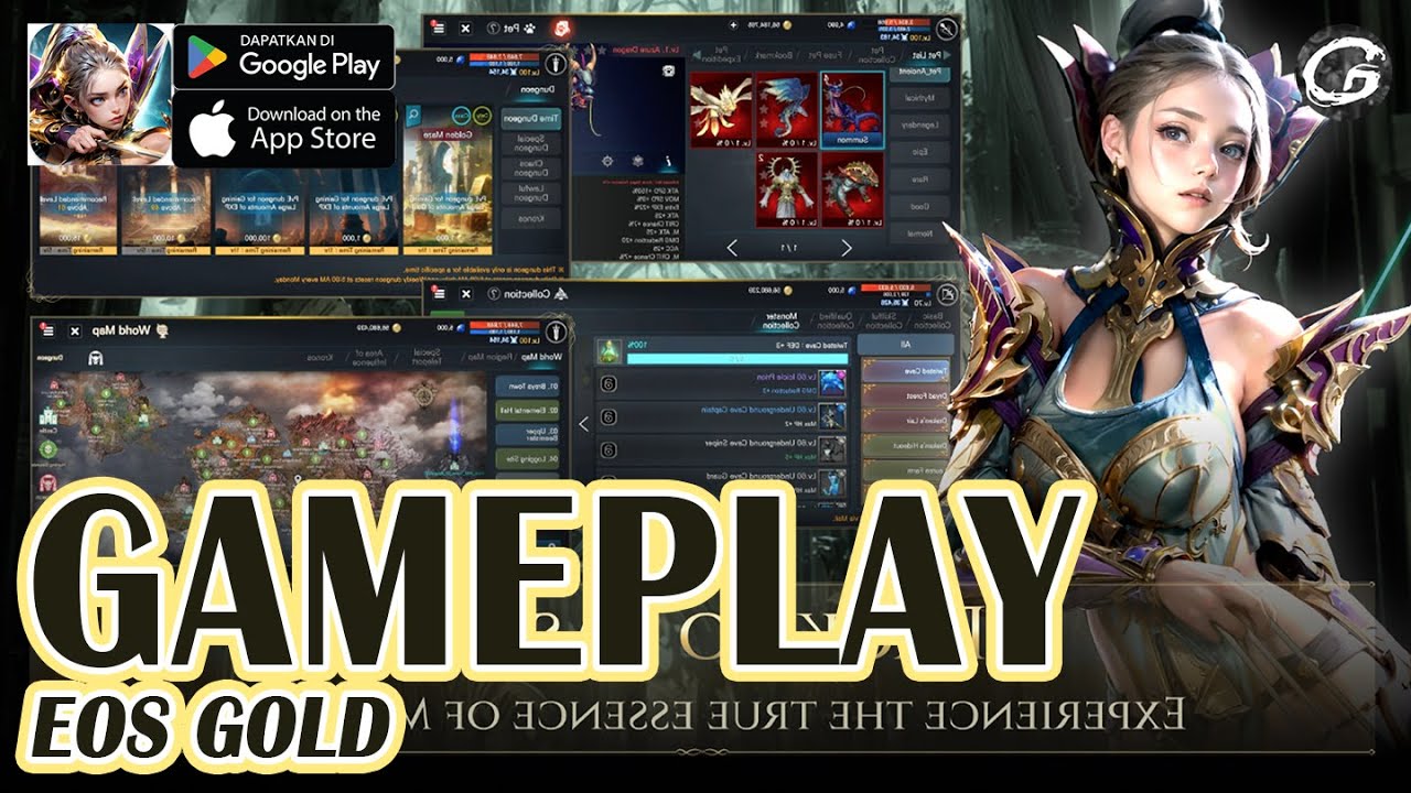 EOS Gold Gameplay - Mobile Game (Android/IOS) - YouTube