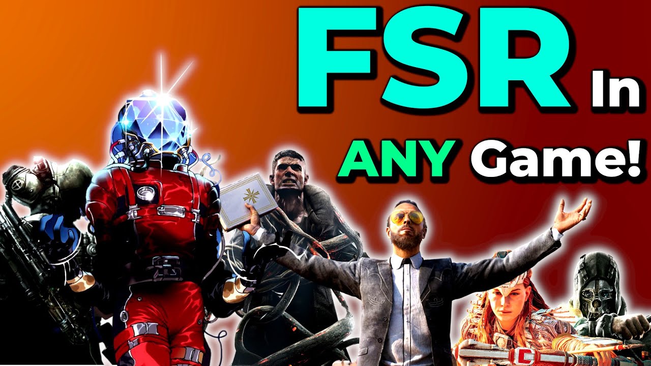 How To Use FSR on ANY Game! | FSR Magpie AMD APU Tuning Utility ...