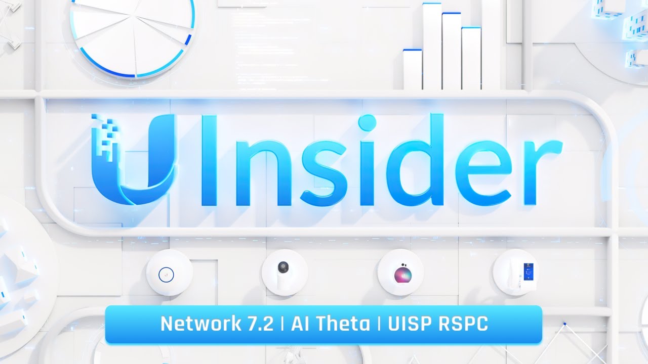 Ubiquiti Insider: UniFi Network 7.2 | Camera AI Theta | UISP: Router ...
