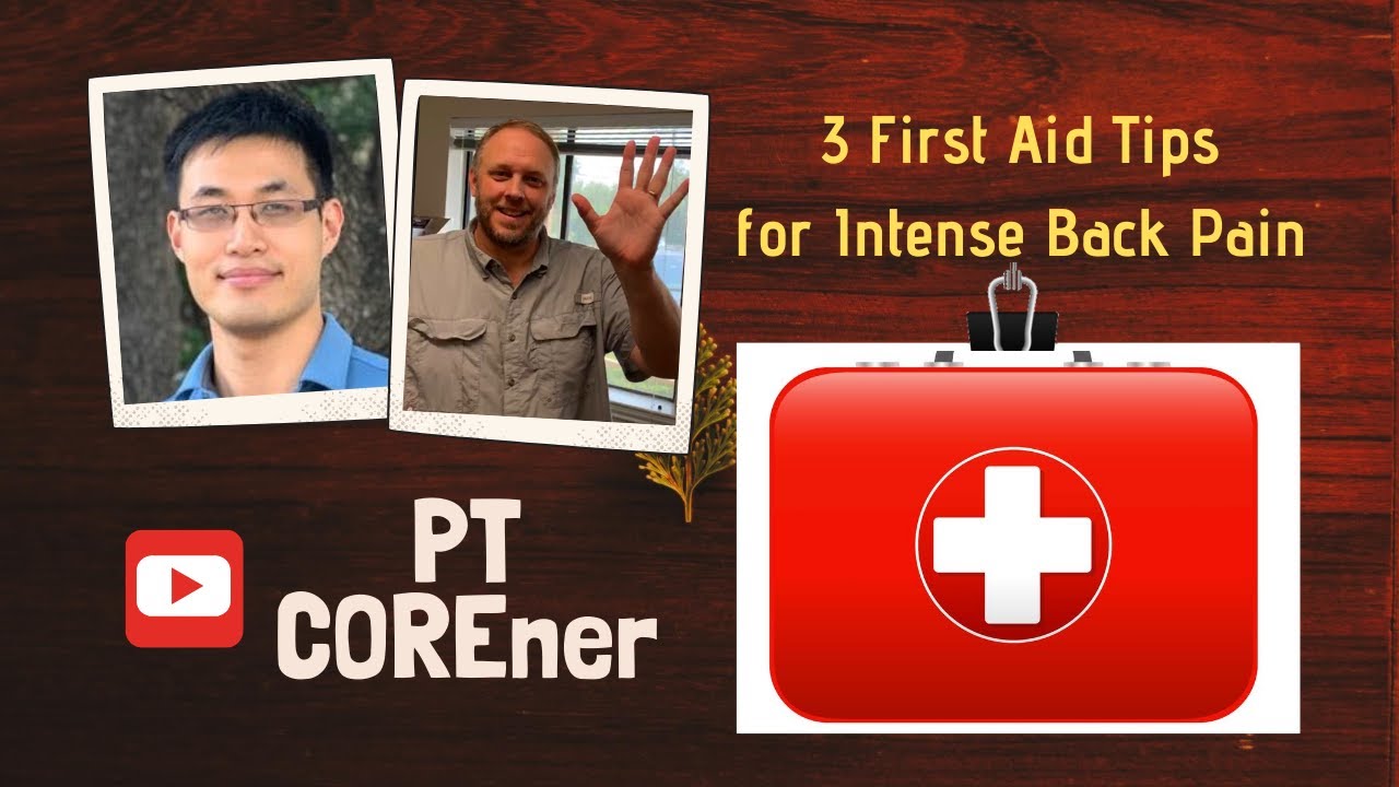 THREE FIRST AID TIPS To Relieve Intense Back Pain - YouTube