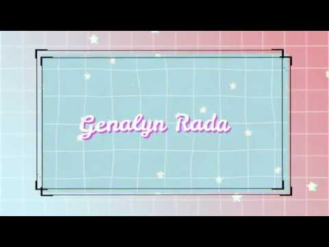 My official Youtube intro | GENALYN RADA - YouTube