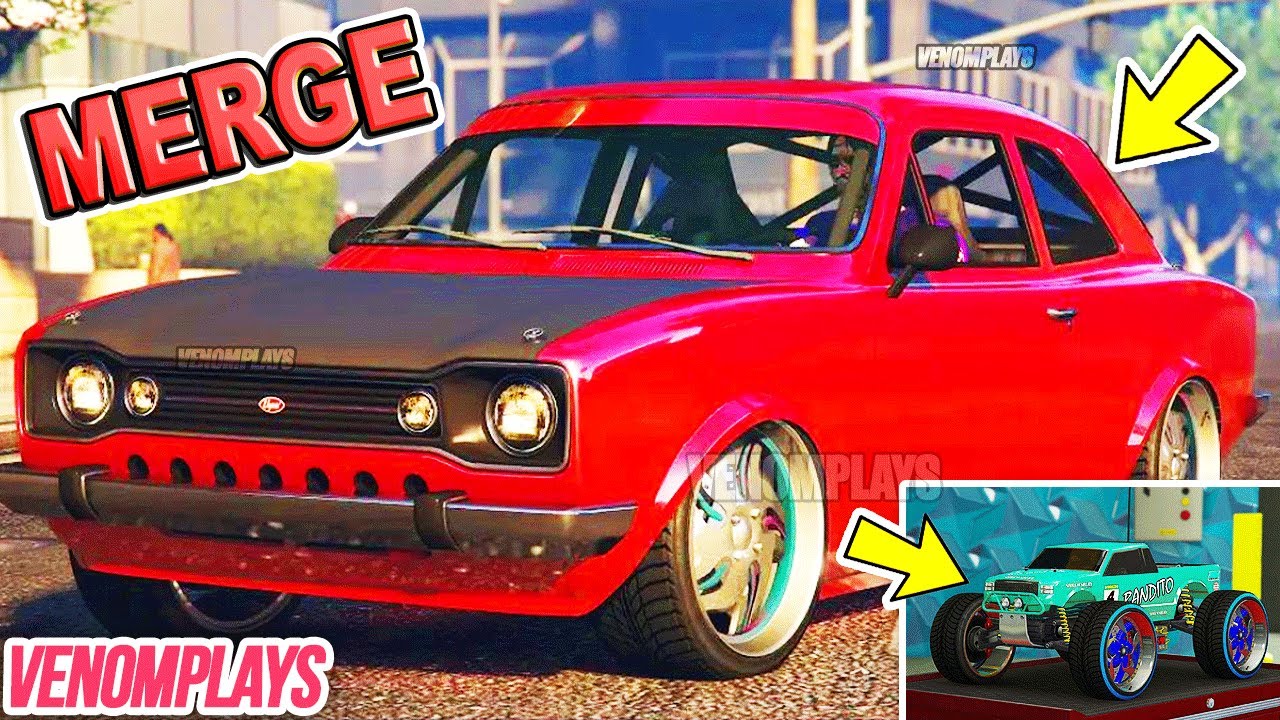 *NO 2 CONSOLES* GTA 5 FULL SOLO MERGE GLITCH (F1/BENNY'S WHEELS MERGE ...