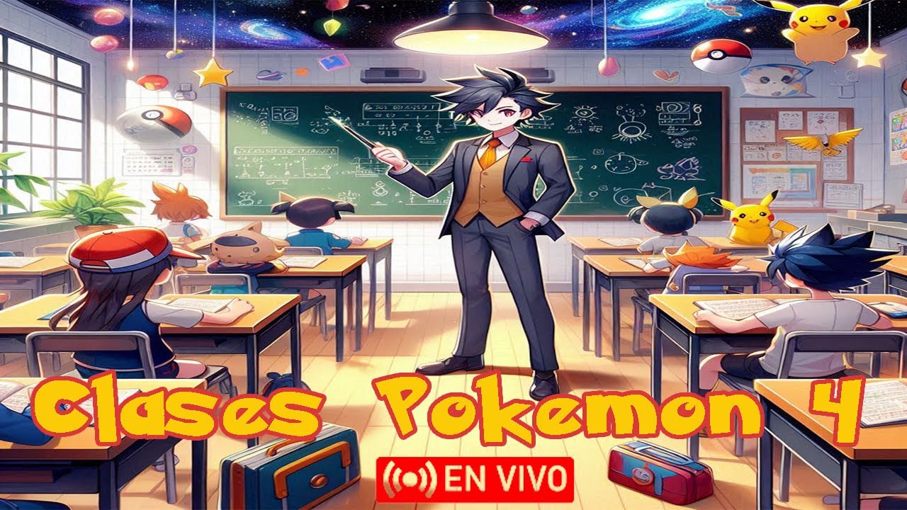 ¡Repaso Épico de Clases Pokémon en Vivo! 🎓🕹️ - YouTube