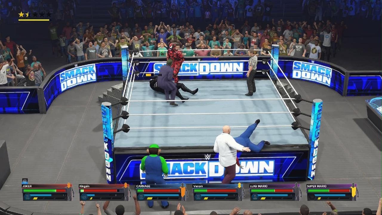 WWE 2K23 backlash fantasy characters - YouTube