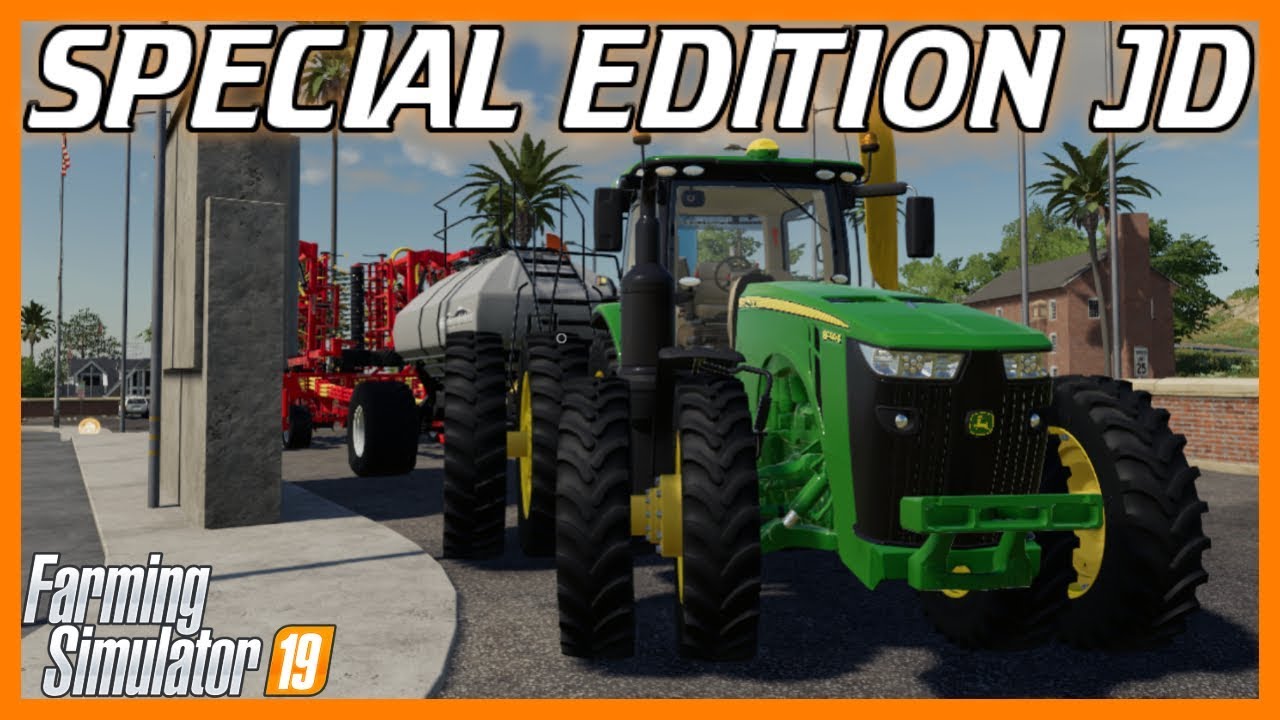 JOHN DEERE 8400R SPECIAL EDITION! | Ravenport E24 | Let's Play FS19 ...