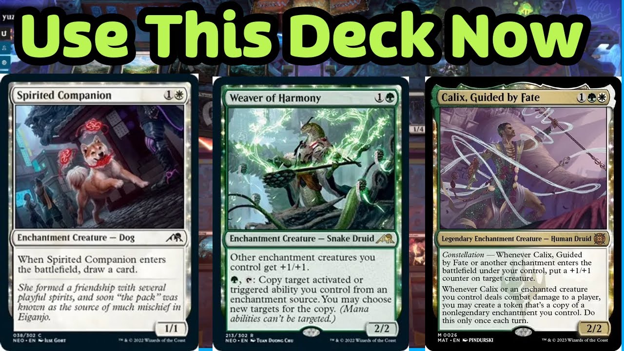 Best Deck for MTG Arena Standard - Meta Enchantment Creatures - YouTube