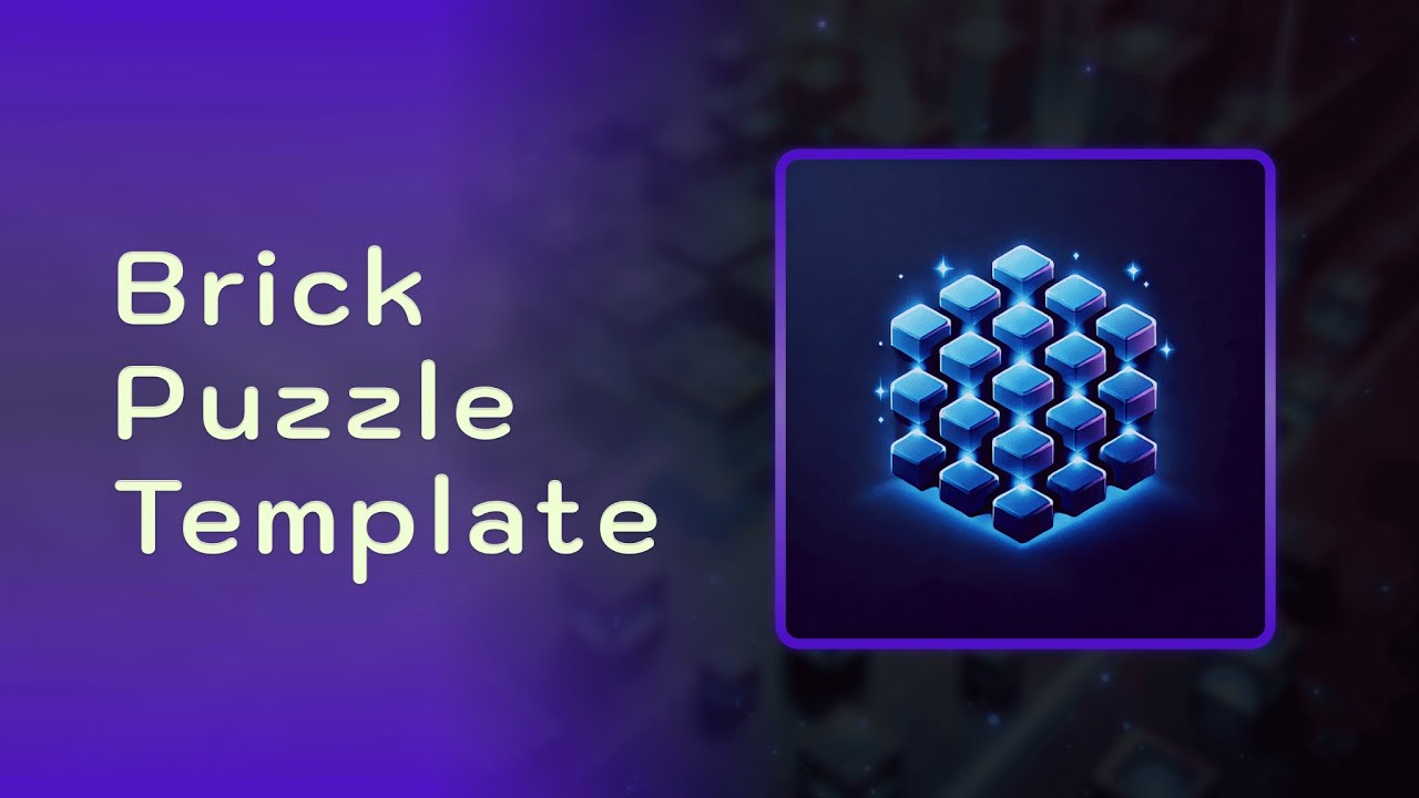 Brick Puzzle Template - YouTube