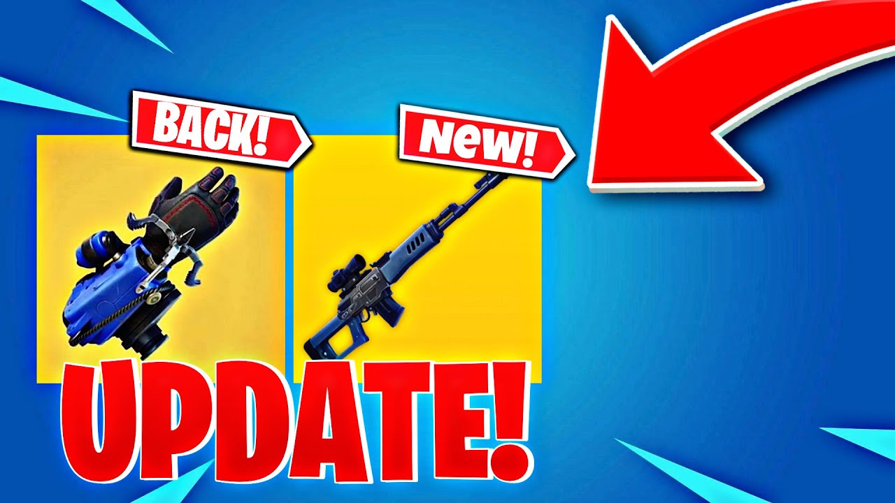 🔴 SEASON 4 UPDATE! - Cobra DMR, Map changes & MORE - FORTNITE - YouTube