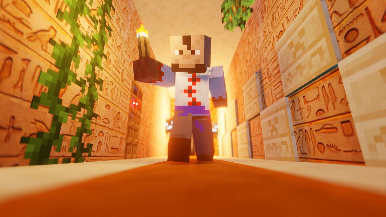 ВТЕЧА З ГРОБНИЦІ МАЙНКРАФТ КАРТА ВИПРОБУВАННЯ - YouTube