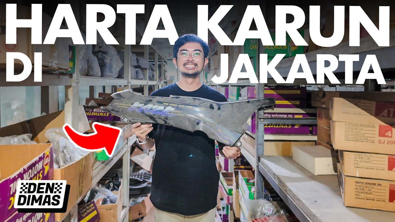 TERSEMBUNYI 40 TAHUN‼️ Gudang Spare Parts Motor Kawasaki, Suzuki ...
