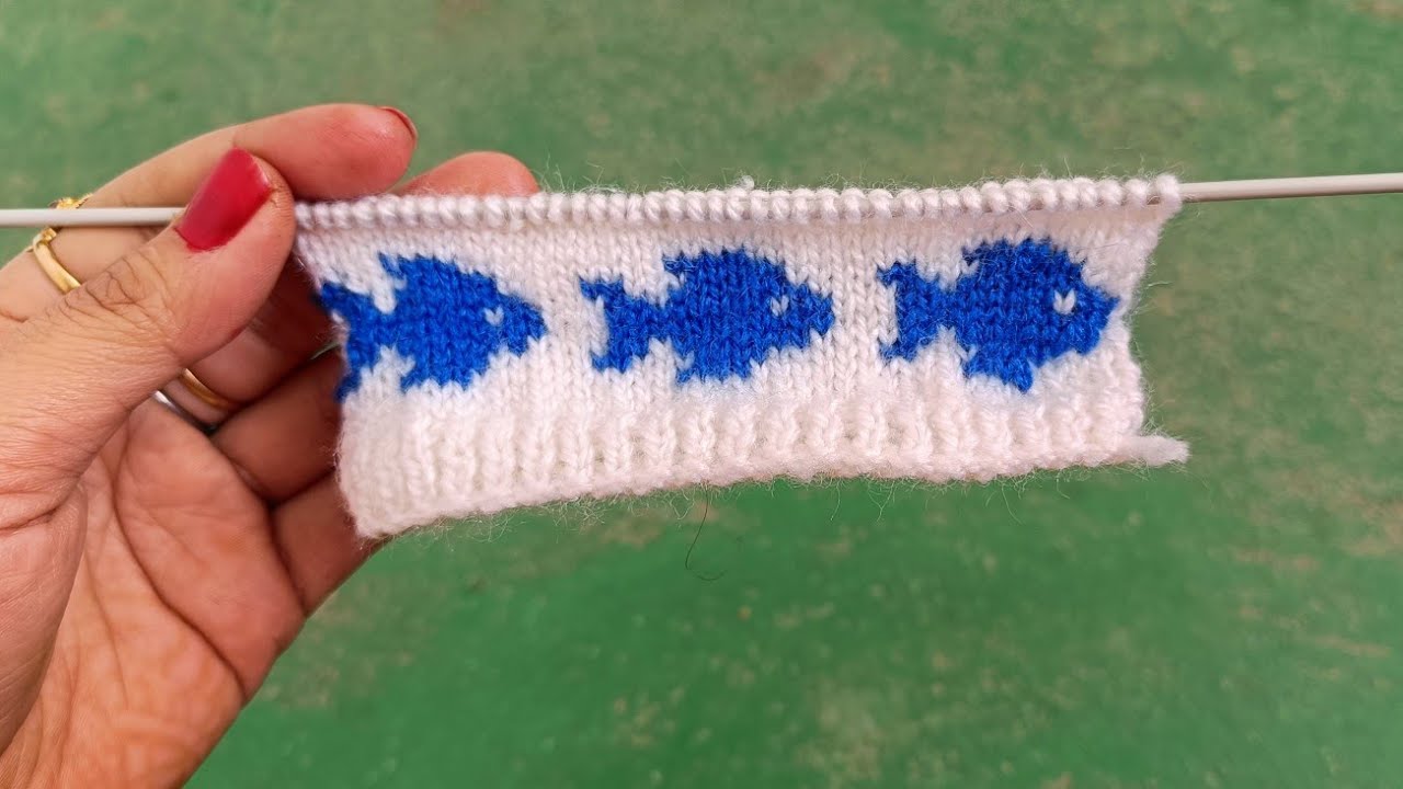 Fish Sweater design | - YouTube
