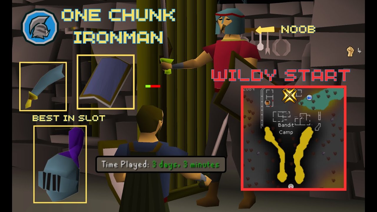 CHUNK LOCKED but I start in the WILDERNESS!? - WildyOneChunk #1 (OSRS ...