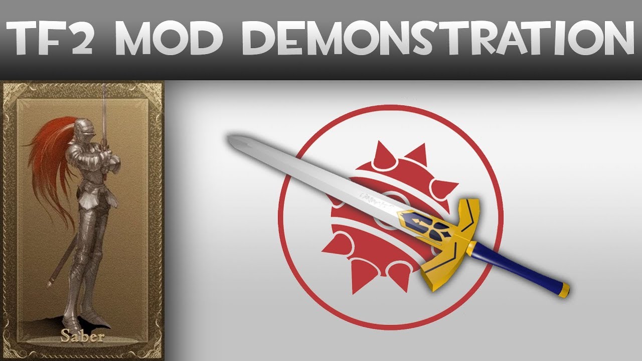 [TF2] Excalibur Eyelander Reskin Demo - YouTube