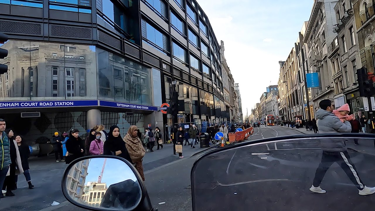 Tottenham Court Road to Chinatown Ride - YouTube