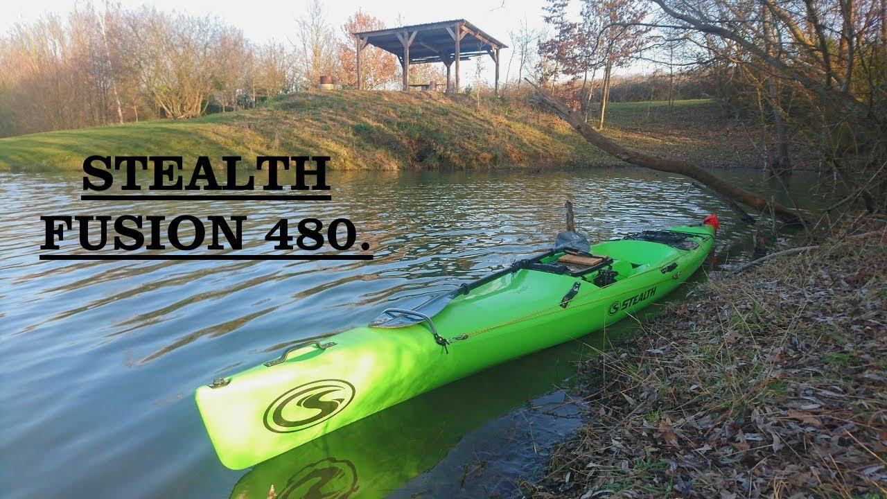 Stealth Fusion 480 mon nouveau kayak. - YouTube