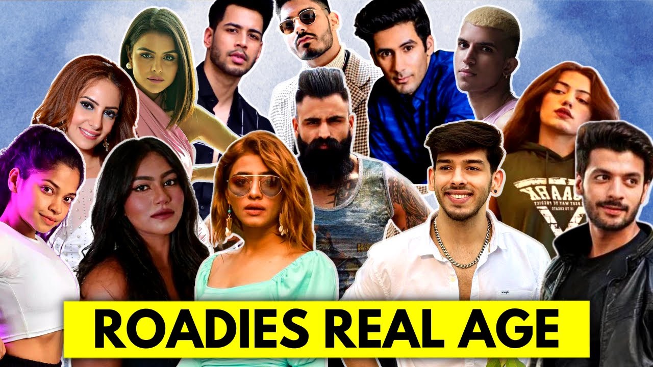 REAL AGE of Roadies 19 contestants | Who's the Youngest? - YouTube