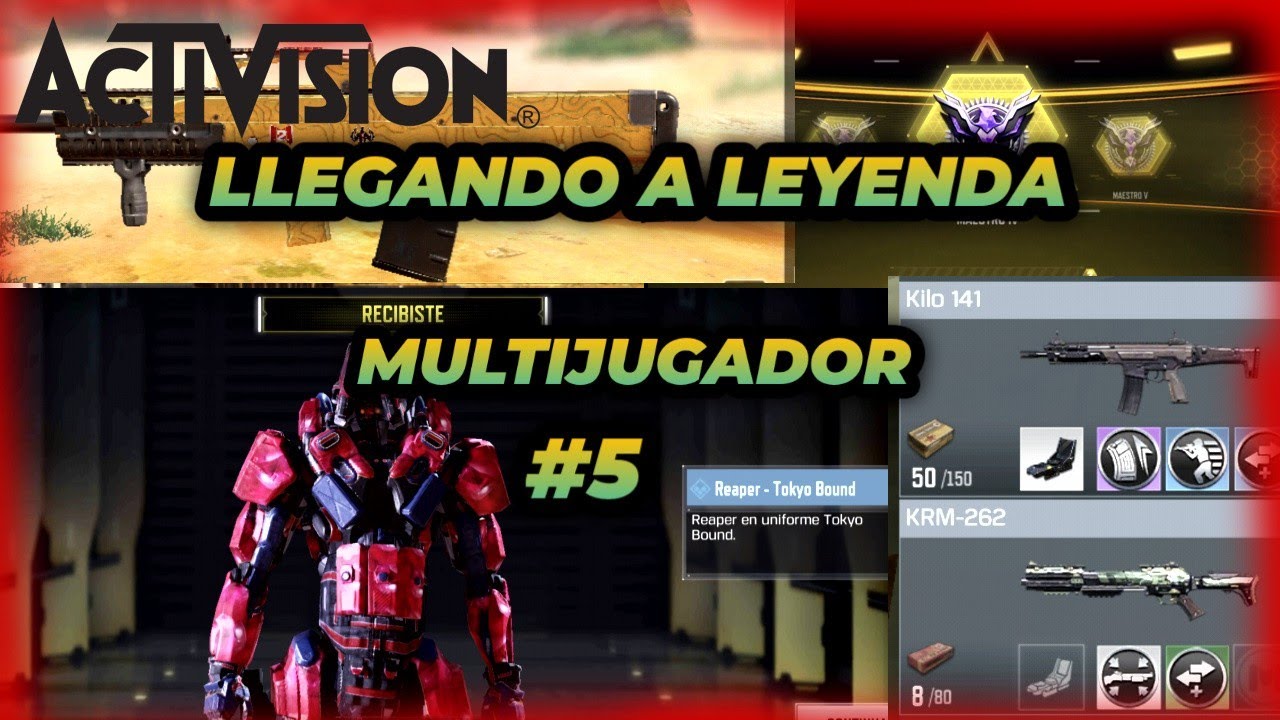 COMO SUBIR A RANGO DE LEYENDA CON LA ARMA ODEN FÁCILMENTE (Call Of Duty ...