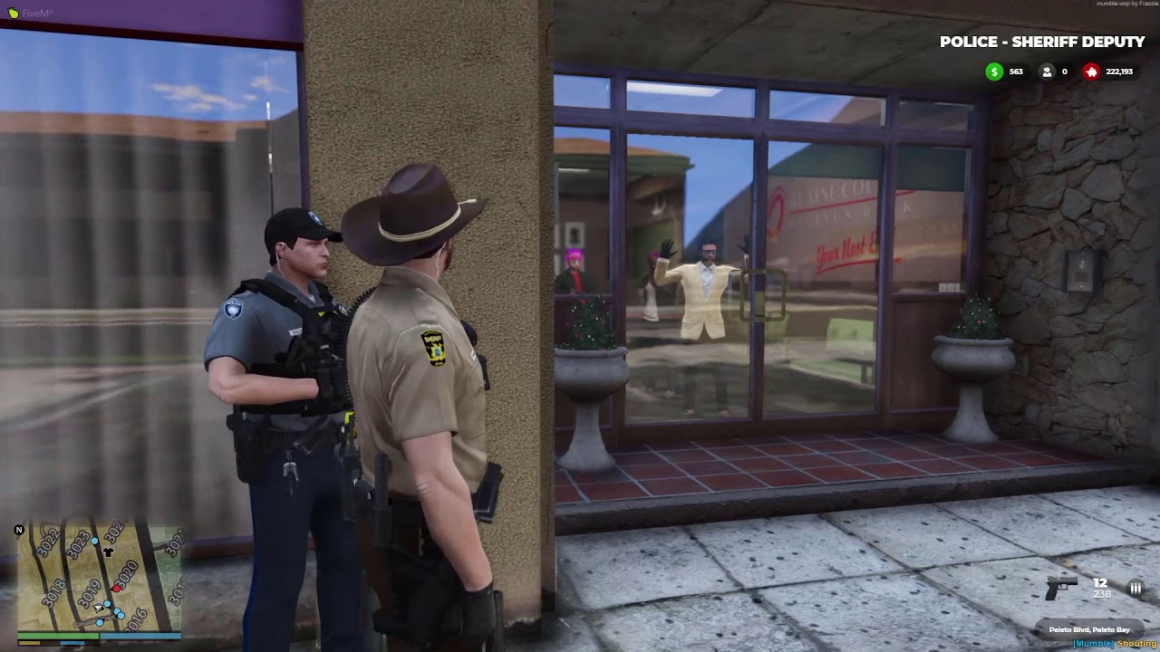 GTA V RP - Bank Robbery #001 EdgeGamers RP - YouTube