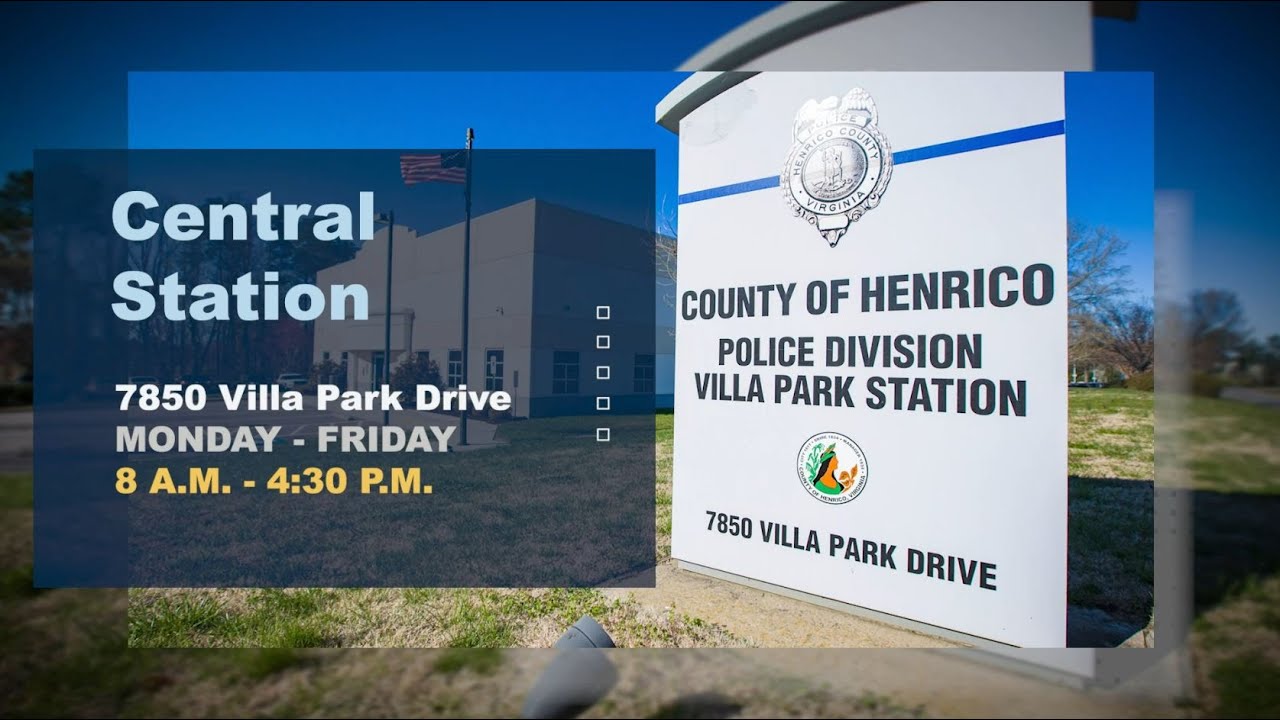 Henrico County Police 3 Stations - YouTube