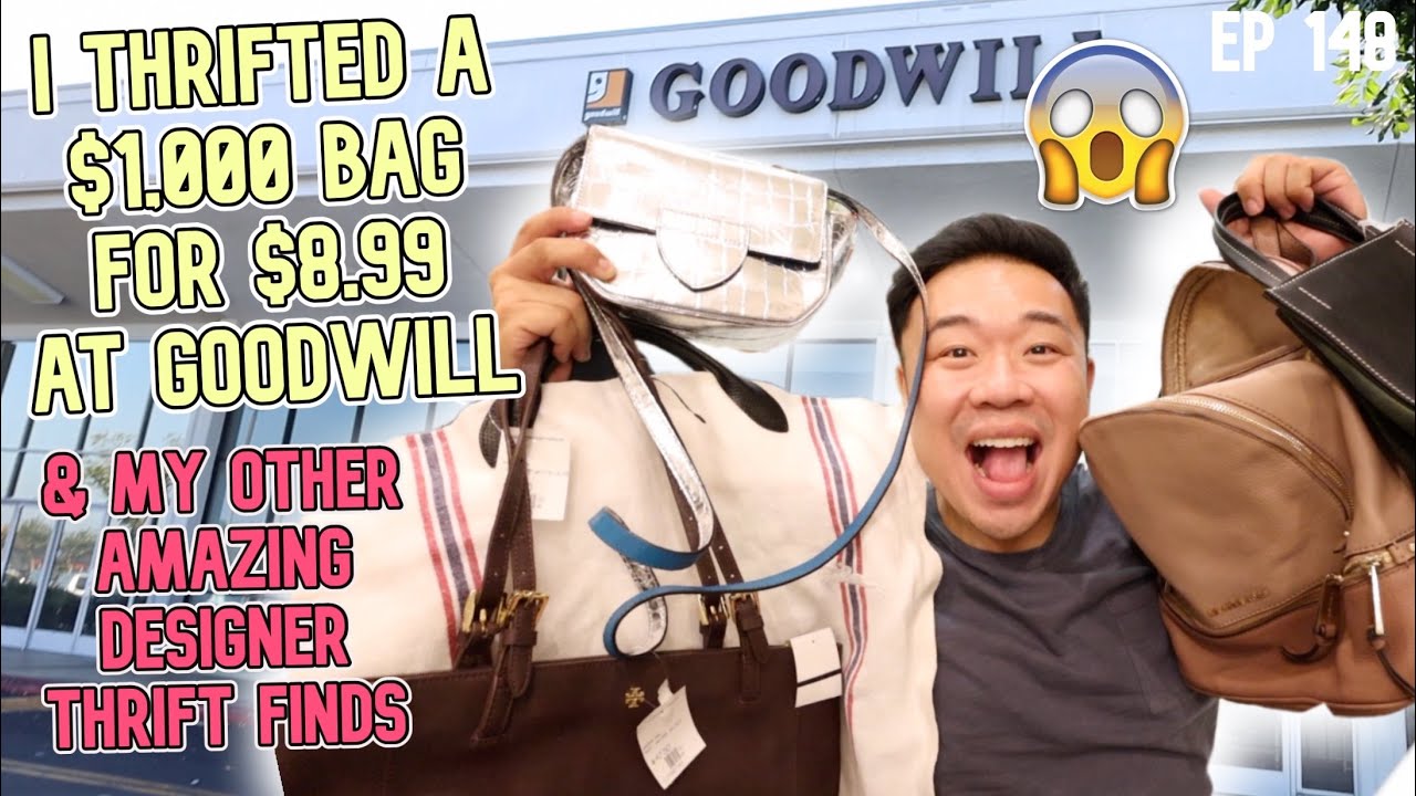 I Thrifted a $1,000 bag for $8 99 at the Goodwill & My Other Amazing ...