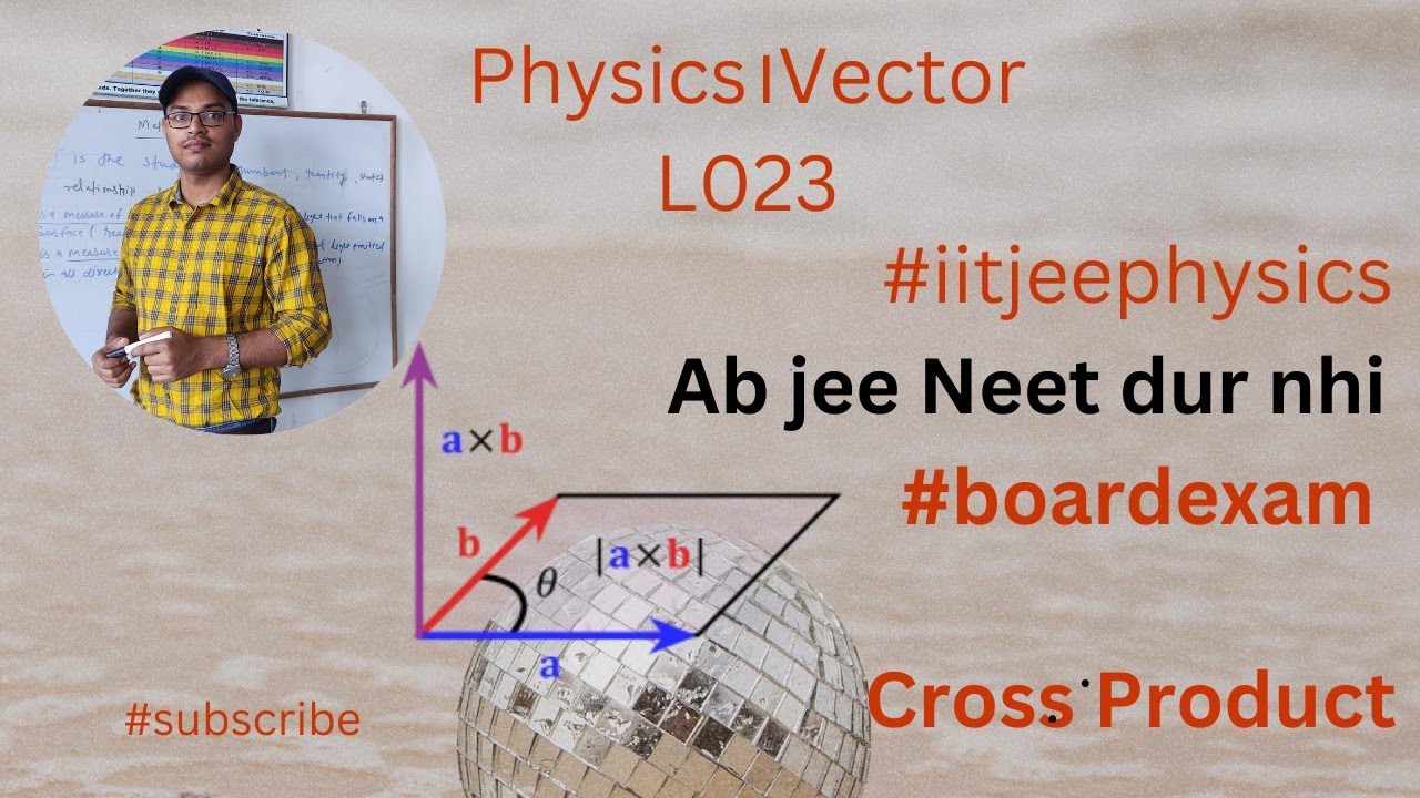 VECTOR PRODUCT ।।CROSS PRODUCT ।।PHYSICS।।RIGHT HAND THUMB RULE ।।BY ...