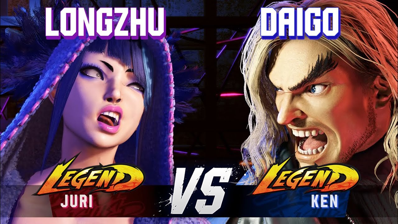 SF6 LONGZHU (Juri) vs DAIGO (Ken) Ranked Matches - YouTube