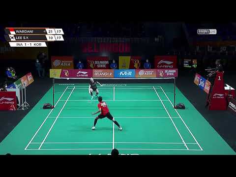 BATC 2022 Women's Team F (INA) Putri K.W Vs. (KOR) Lee Se Yeon WS2