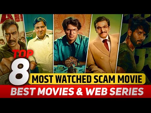 TOP 8 |  BEST SCAM WEB SERIES | FINANCIAL SCAM MOVIES & WEB SERIES