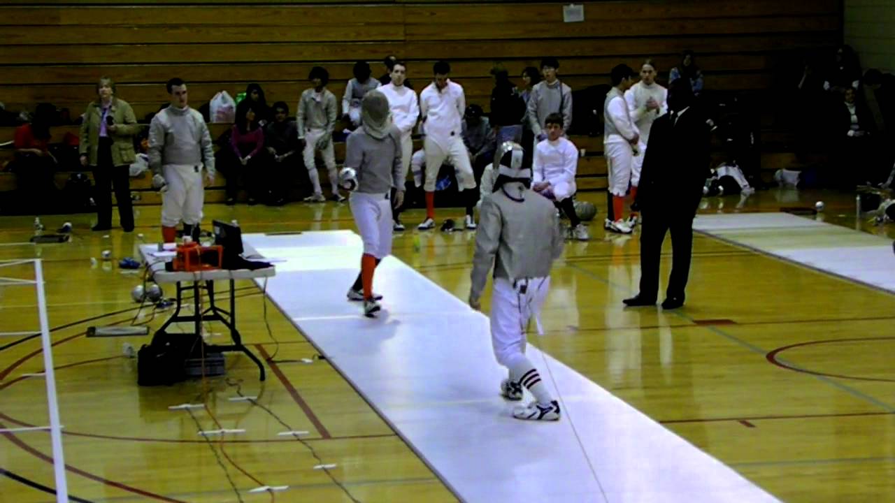 Marco Stevens Fencing Winning - YouTube