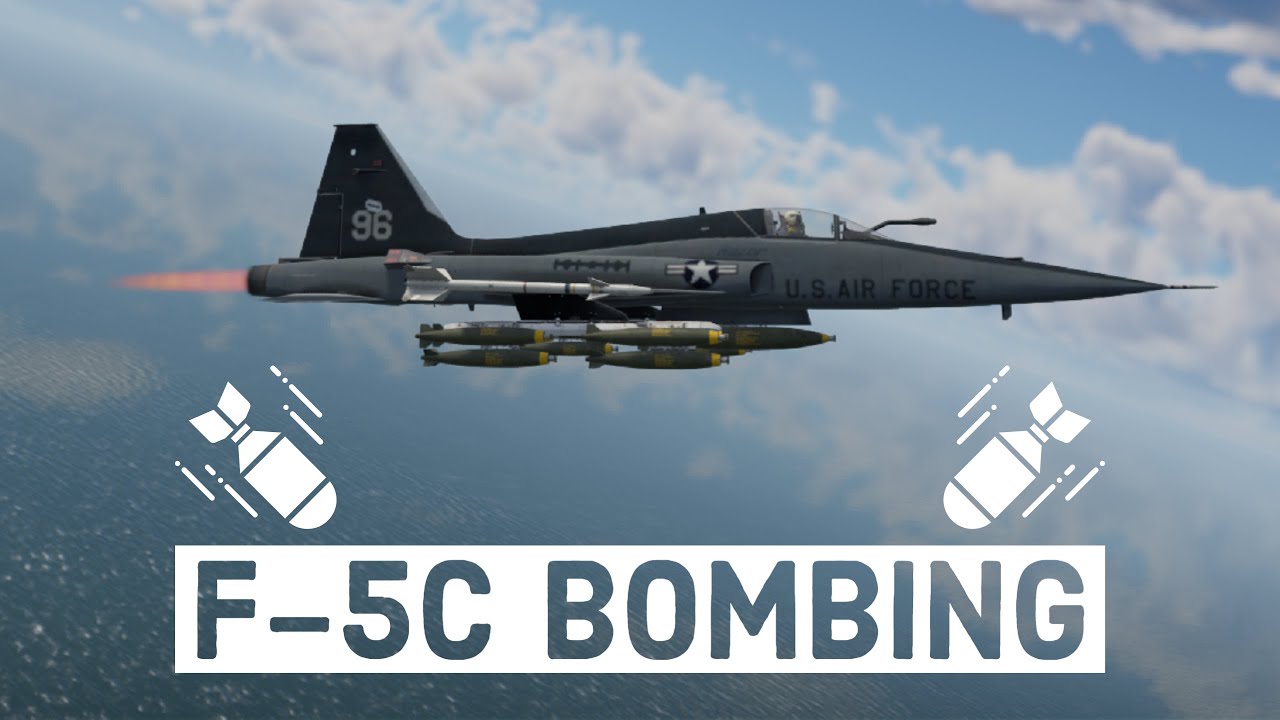 F-5C shenanigans II War Thunder - YouTube