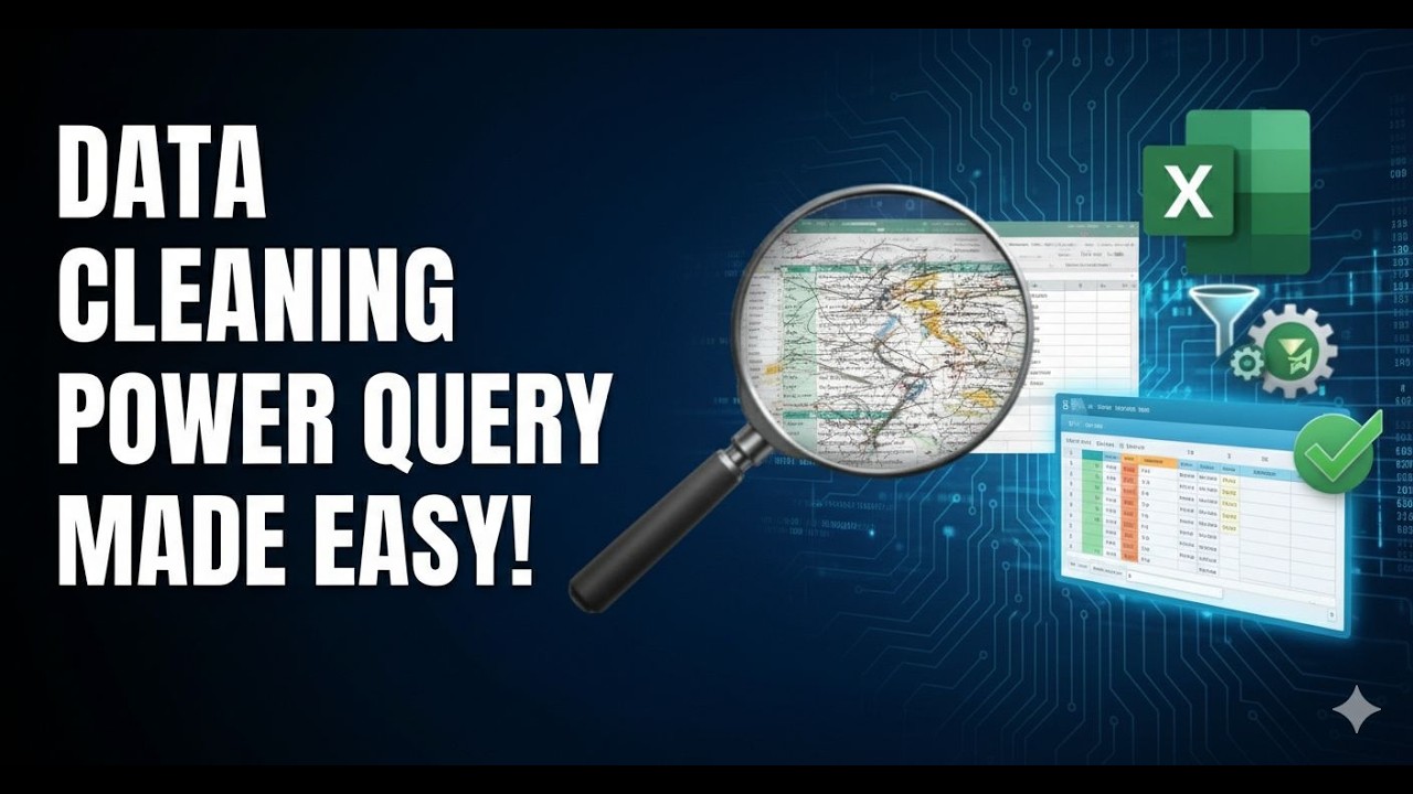 Data Cleaning in Power Query Editor | Excel for Beginners - YouTube