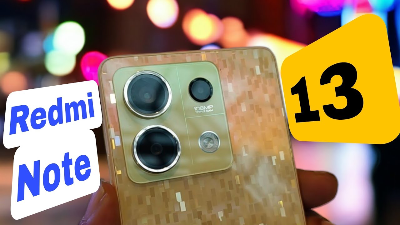 Redmi Note 13 5G in my Hand | Looks Beautiful 🔥 - YouTube