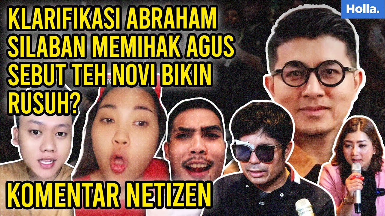 Komentar Netizen Klarifikasi Abraham Silaban Memihak Agus Sebut Teh ...