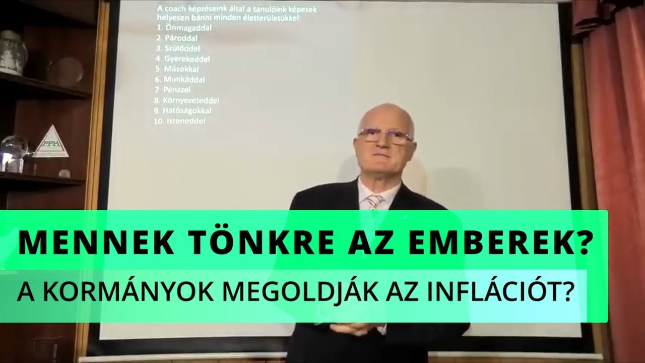 Mennek tönkre az emberek? A kormányok megoldják az inflációt ...