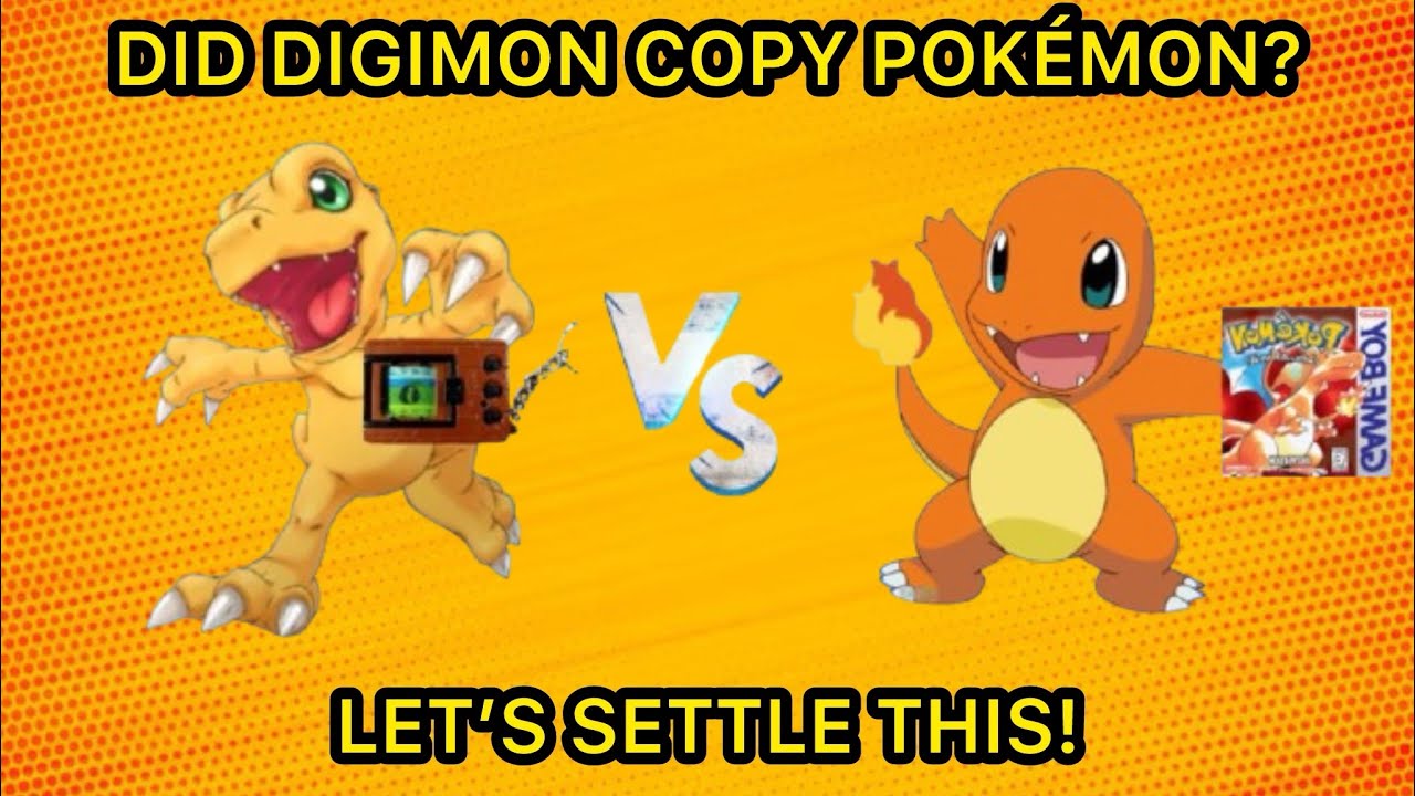 Did Digimon Copy Pokémon? Let's Settle This! - YouTube