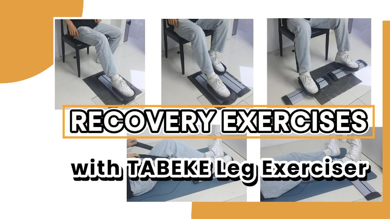 Gentle & Effective Exercises For Leg & Knee Recovery - YouTube