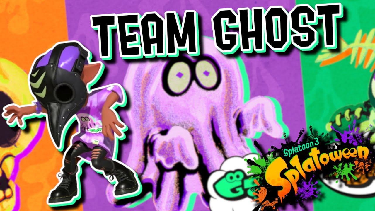 GHOSTS OF SPLATOWEEN PAST, GIVE ME ENERGY!!! 👻TEAM GHOST!👻 [Splatoon 3 ...