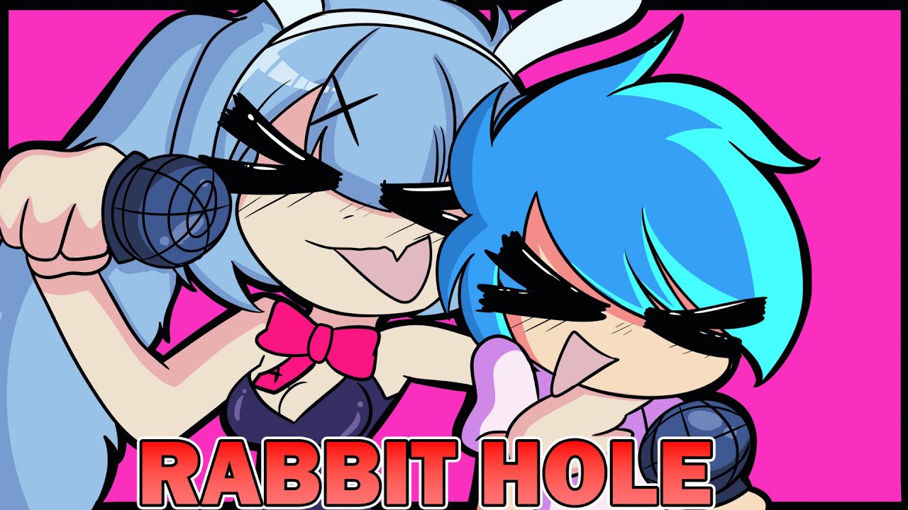 Friday Night Funkin' Mod Hatsune Miku VS BF (Rabbit Hole) [ONE SHOT ...