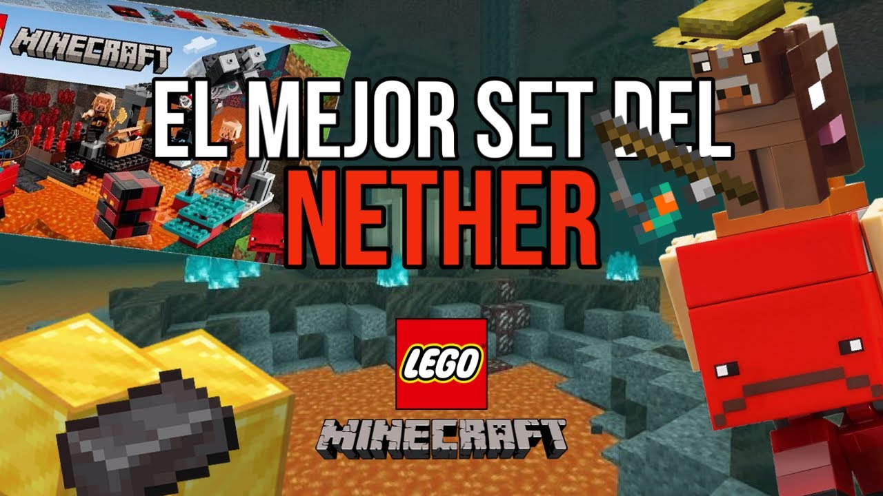 El set perfecto del Nether | Lego minecraft El bastion del nether - YouTube