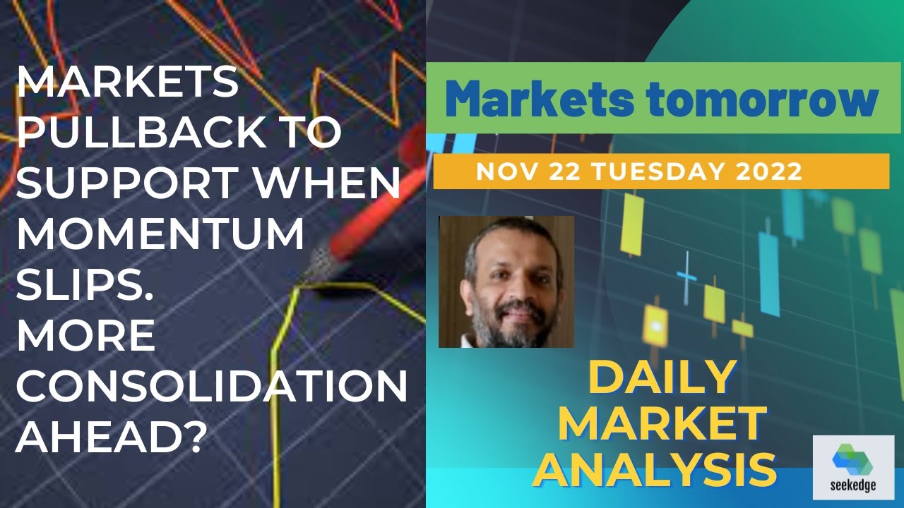 MARKETS PULLBACK MOMENTUM SLIPS.CONSOLIDATION AHEAD? : Daily Stock ...