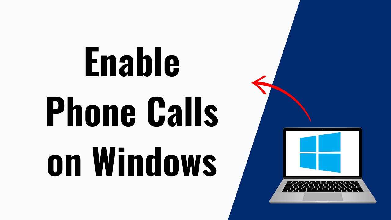 how to enable phone calls on windows 10/11 - YouTube