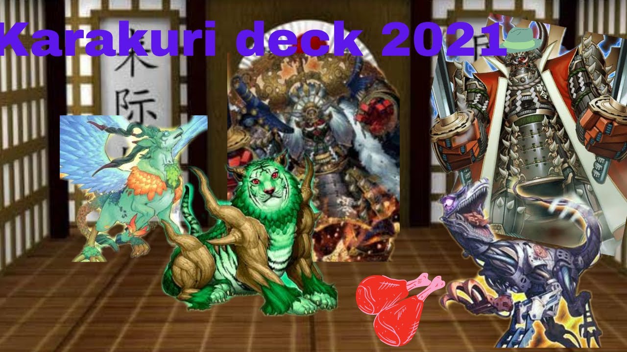 KARAKURI DECK AUGUST 2021 FT SCRAP RAPTOR[[REPLAY YGO PRO]] # ...
