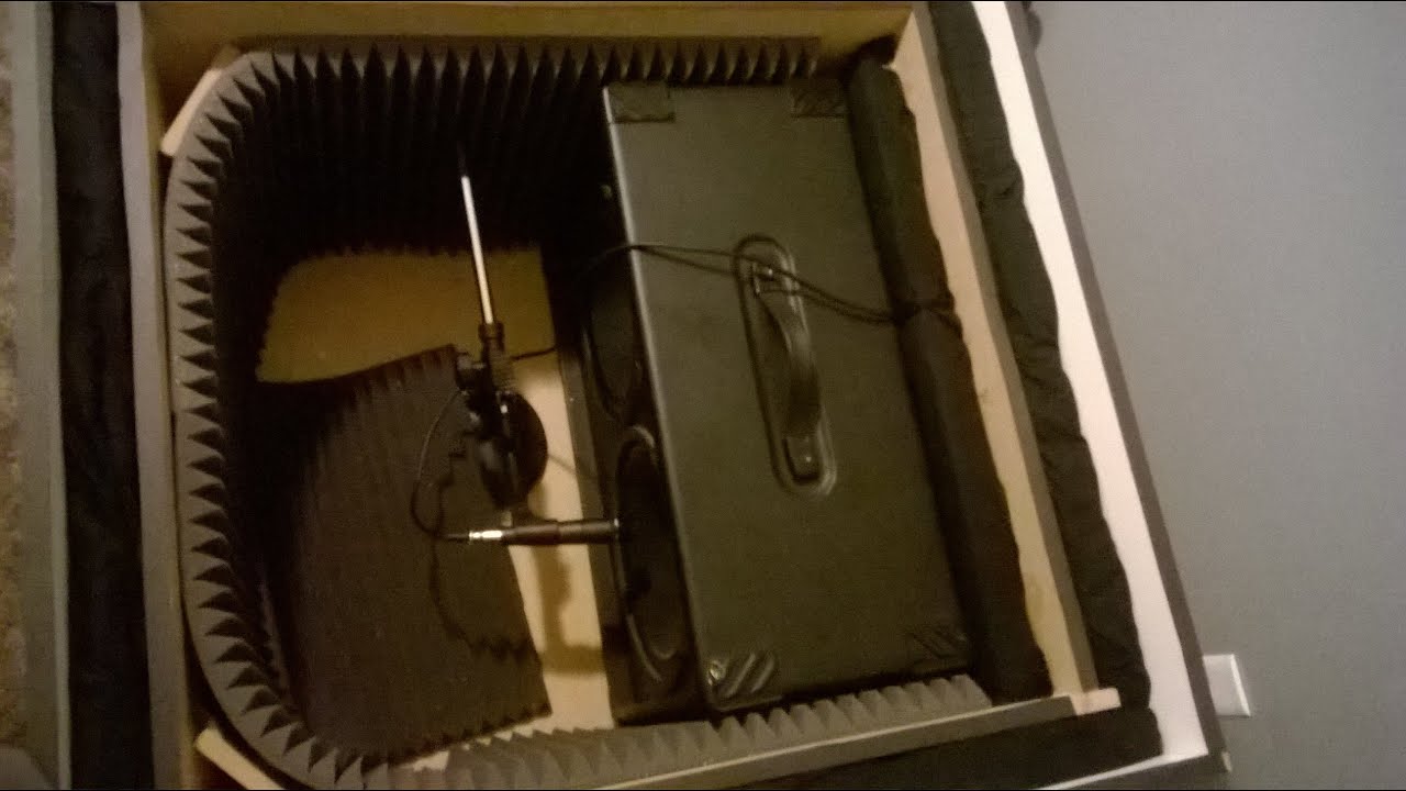 DIY isolation cabinet.( Isobox ) - YouTube