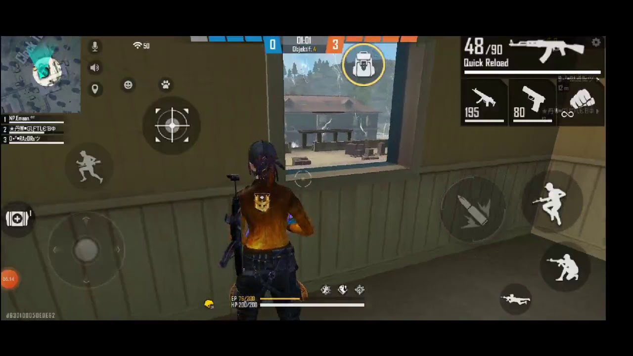 Free Fire Menaikan Bintang Mode Rangked 3 VS 4 - YouTube