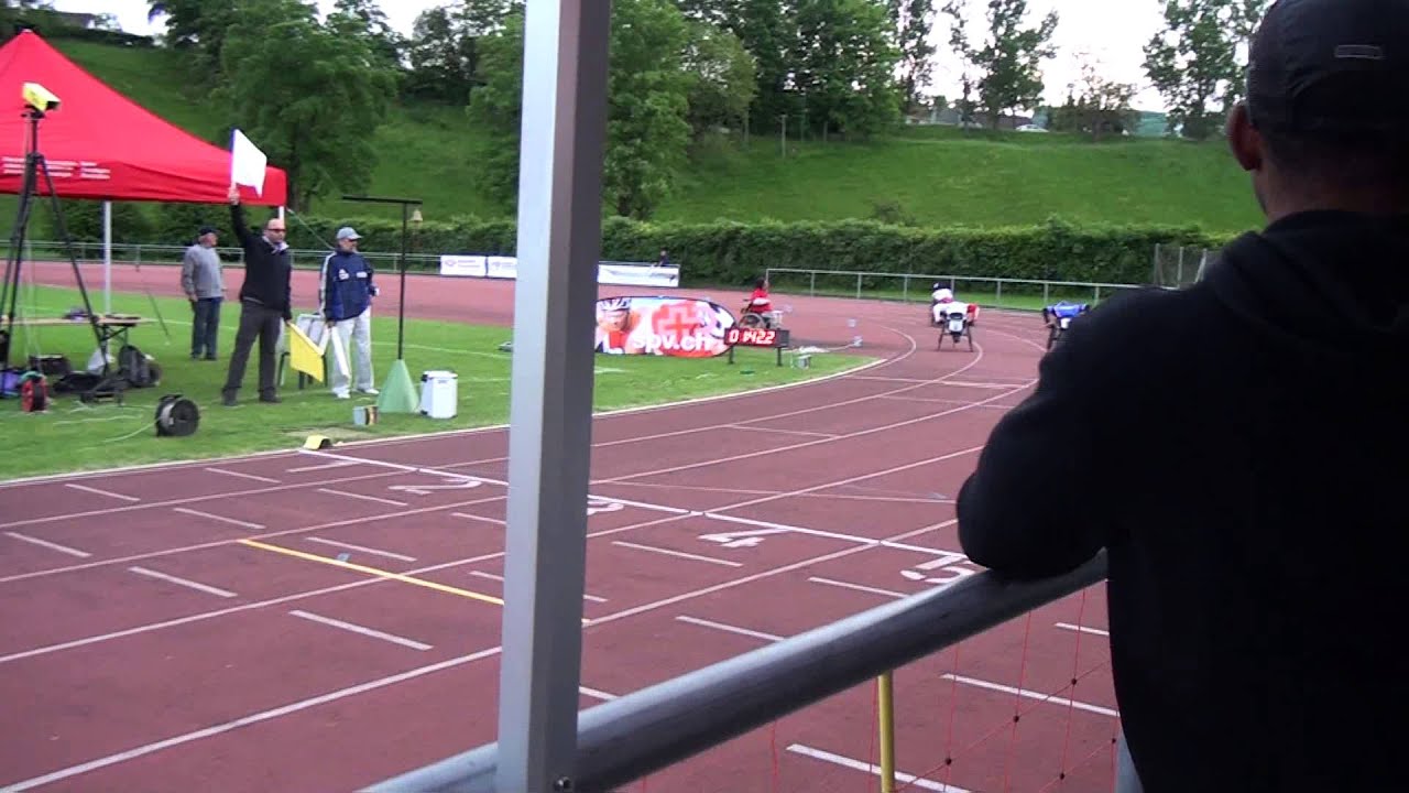 Wheelchair Race - 4x400m Relay - YouTube